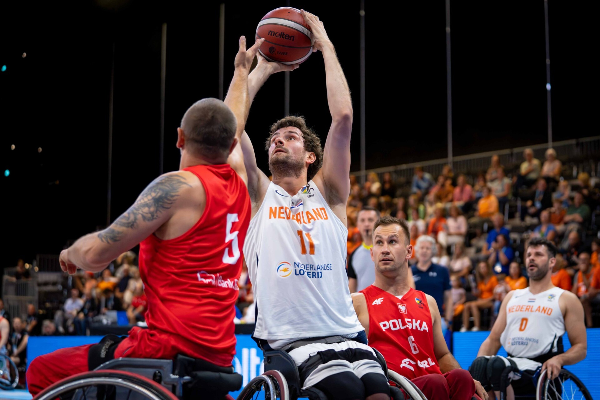 Dutch wheelchair basketball team wins their pool - European Para ...