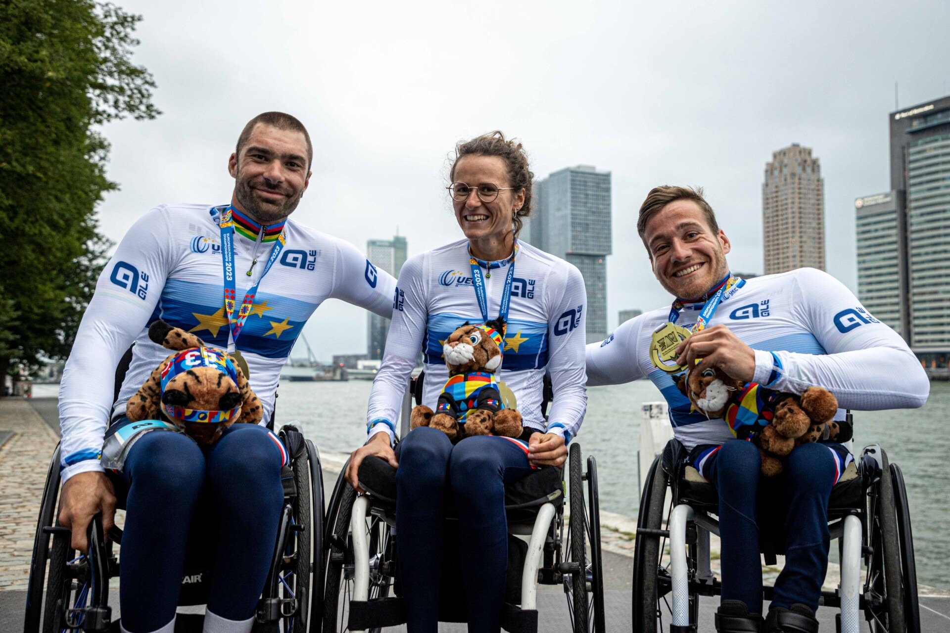 Just a week after clinching World gold, the French cyclers now claim ...