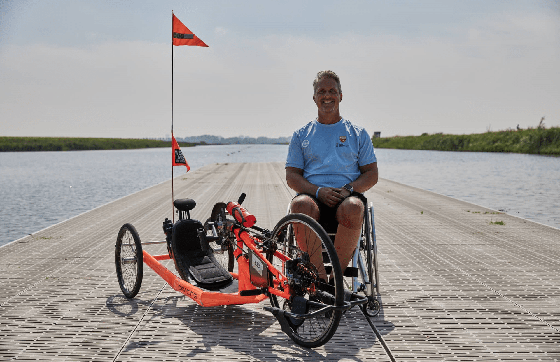 Peter den Boogert inspires visitors EPC2023 to go handbiking - European ...